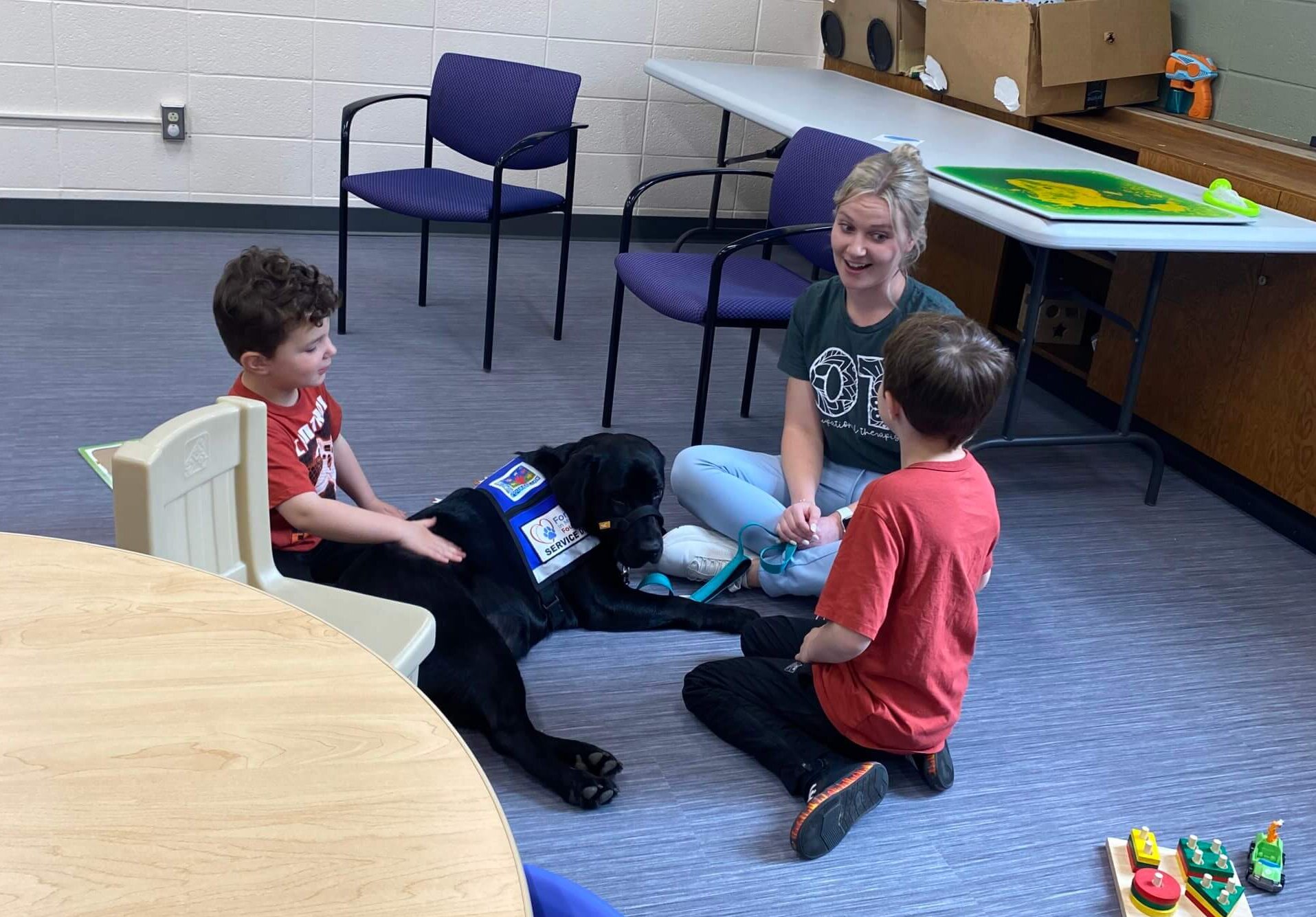 A Year of Impact: Adele the Service Dog’s Story at the Hospital for ...